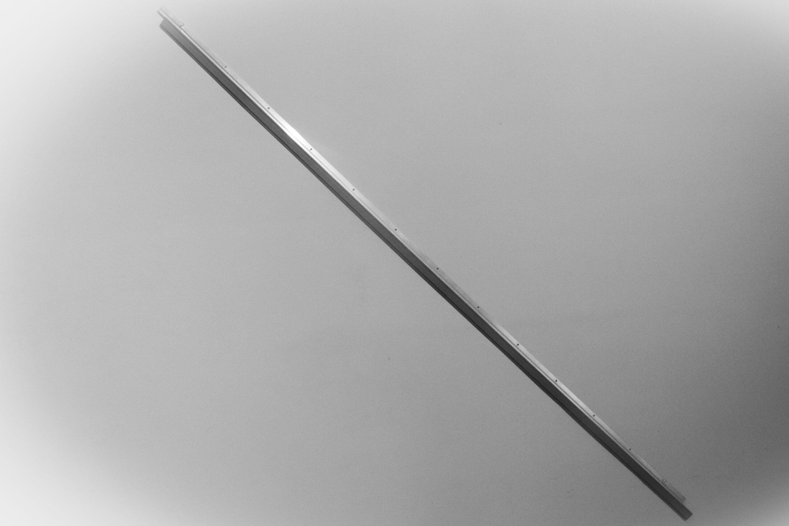 ALUMINUM AND VINYL DOOR SWEEP, 6' WITH HARDWARE KIT | Walkincoolerparts.com