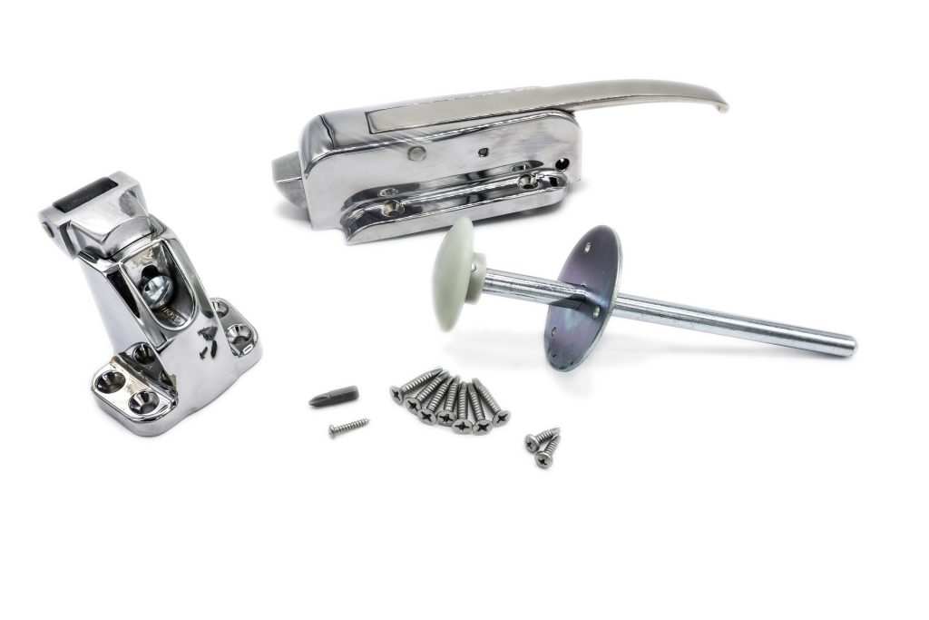 Door Latch, Strike and Hardware kit - Kason 0056