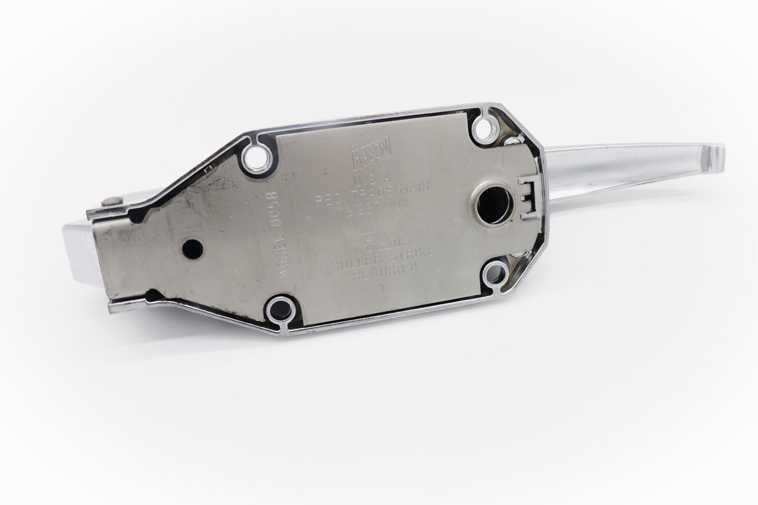 Kason 0058 Latch Kit with 0059 Roller Strike, 1/8" - 1/4" Offset