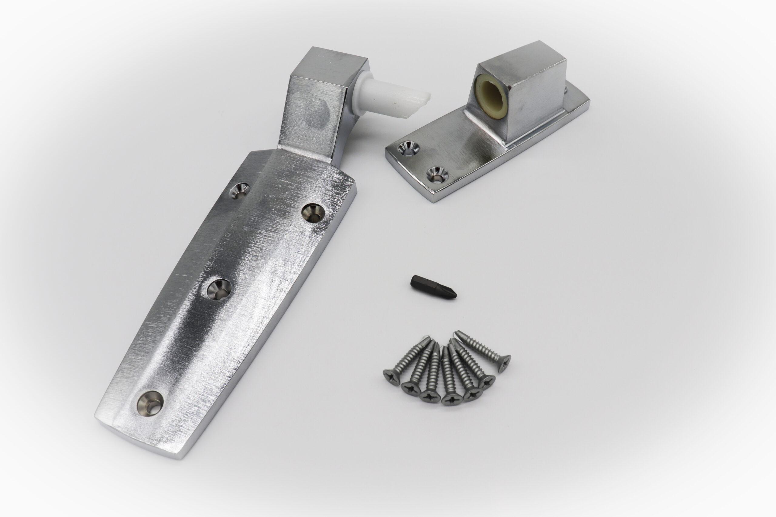 COMPONENT HARDWARE W60 SATIN CHROME REVERSIBLE LIFT OFF HINGE, 1 CT ...