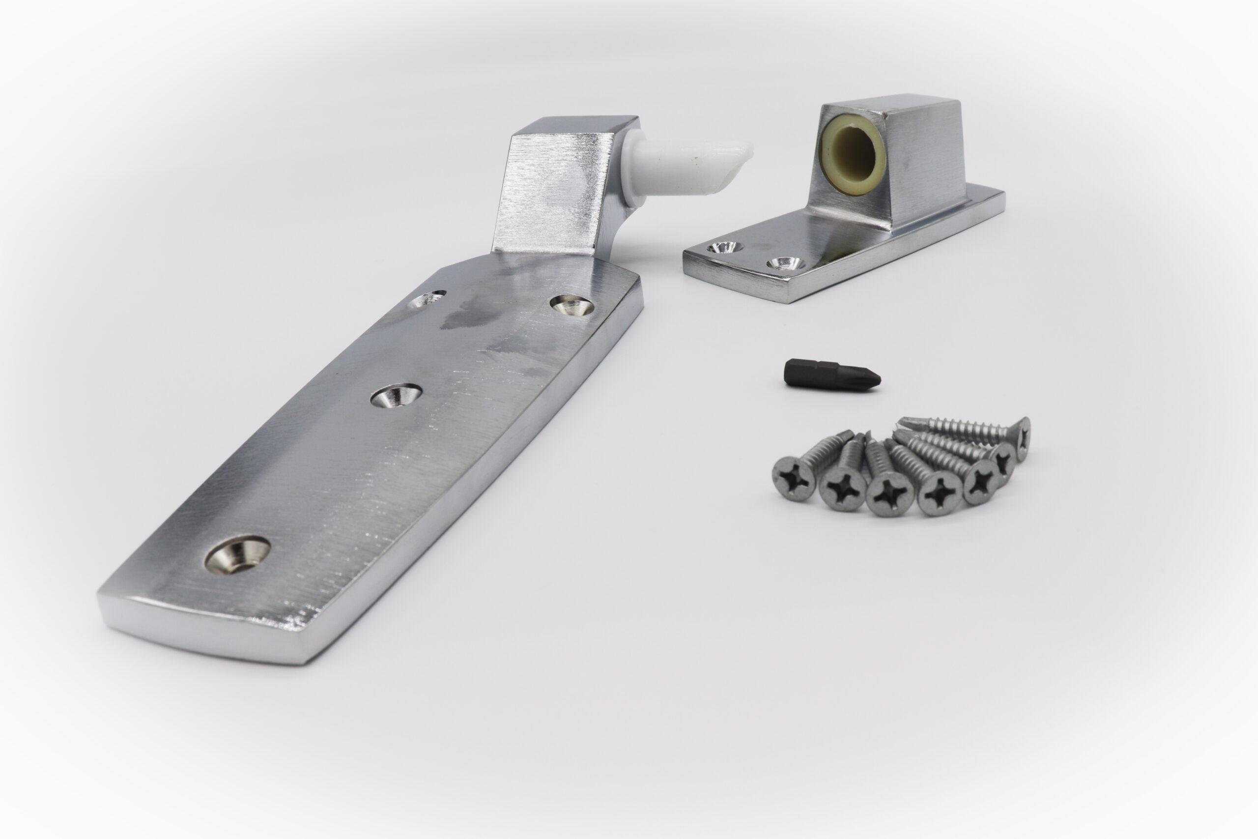 COMPONENT HARDWARE W60 SATIN CHROME REVERSIBLE LIFT OFF HINGE, 1 CT ...