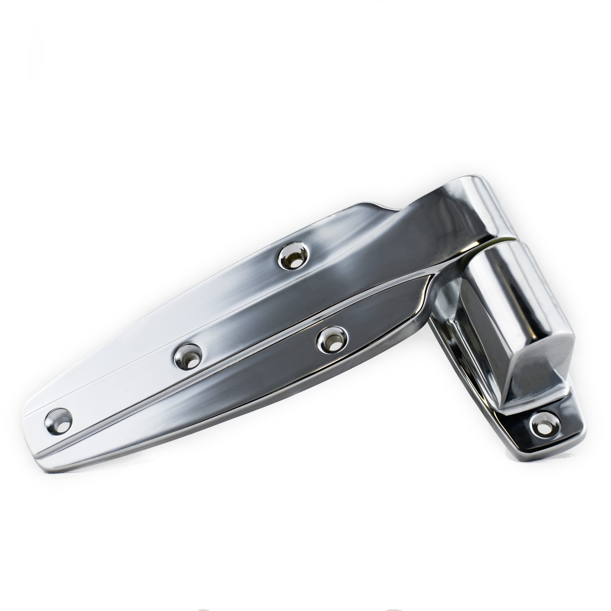 KASON 1245 POLISHED CHROME REVERSIBLE CAM-RISE HINGE, 1-1/2 INCH OFFSET ...