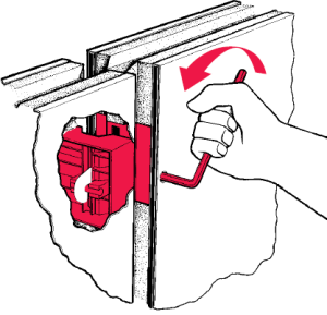 PANEL FASTENER - 4 Inch Wide