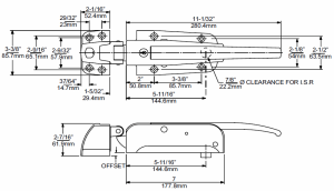 DOOR LATCH - Kason 56 Safeguard